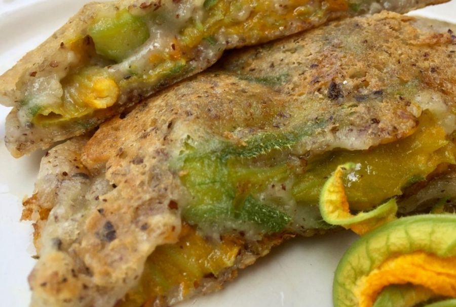 Vegan-Paleo Squash Blossom Fritters | Harvey Slater