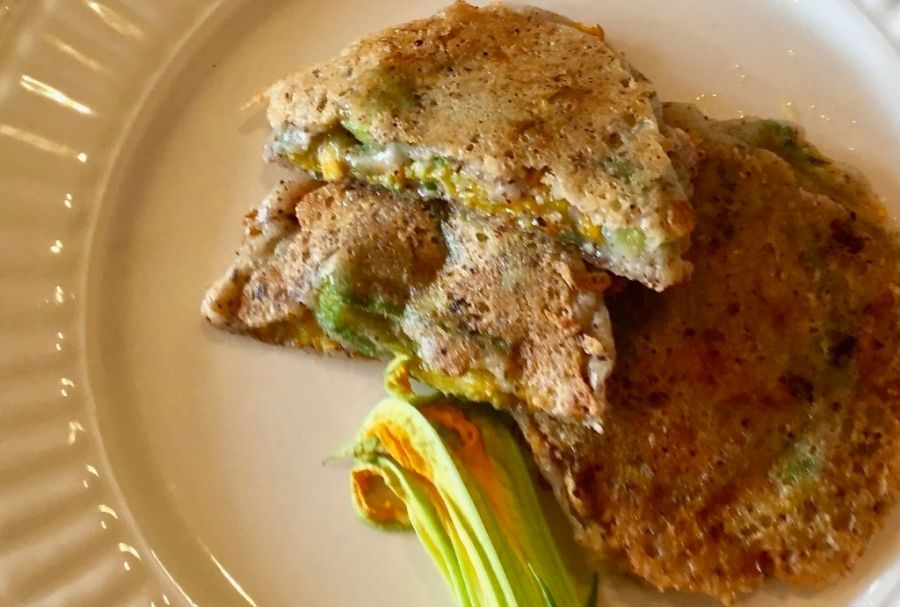 Vegan-Paleo Squash Blossom Fritters | Harvey Slater
